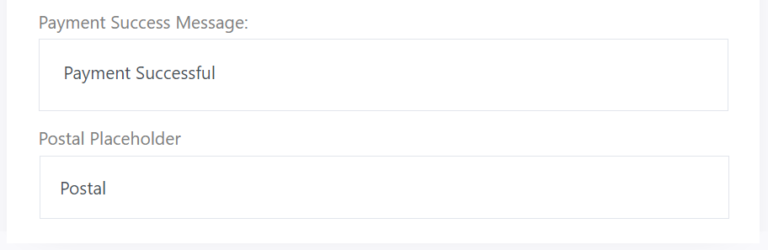 PAYMENT FORM SETTINGS - WP EasyPay